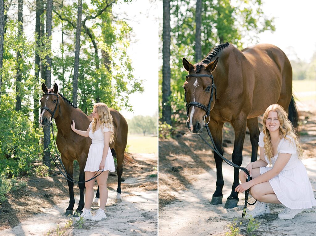Aiken SC Horse Senior Session - Britt Croft