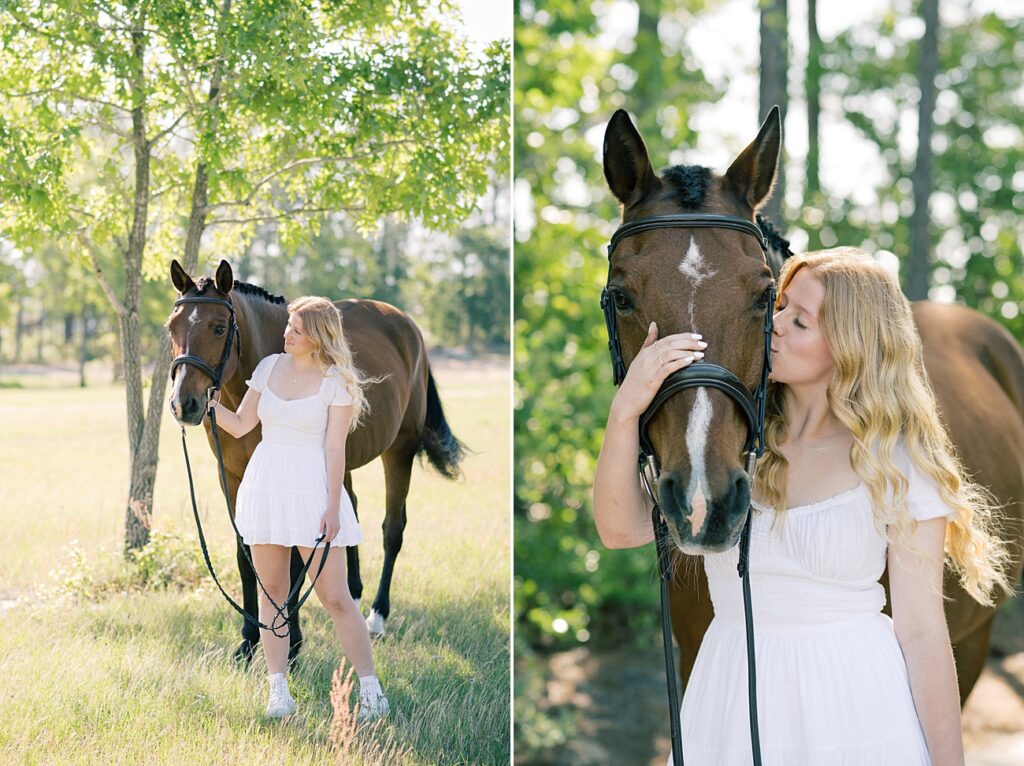 Aiken SC Horse Senior Session - Britt Croft