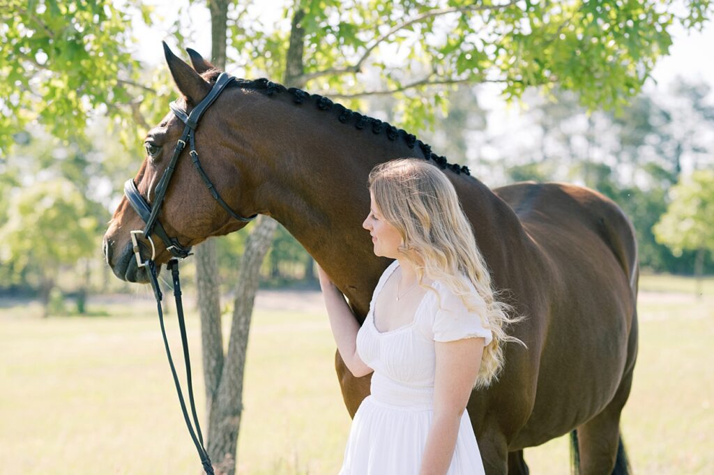 Aiken SC Horse Senior Session - Britt Croft