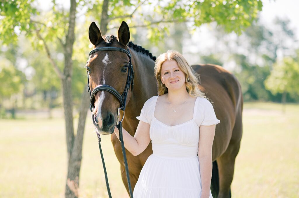 Aiken SC Horse Senior Session - Britt Croft