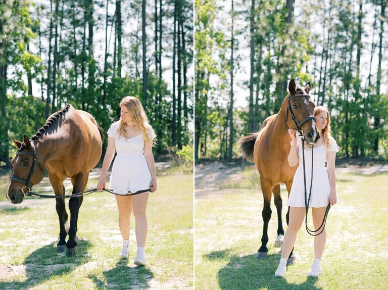 Aiken SC Horse Senior Session - Britt Croft