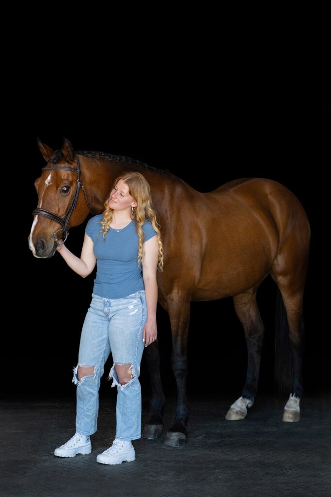 Aiken SC Horse Senior Session - Britt Croft